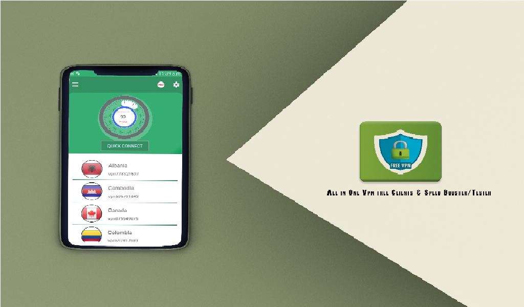 All in One Vpn free Clients & Speed Booster/Tester - App on Amazon Appstore
