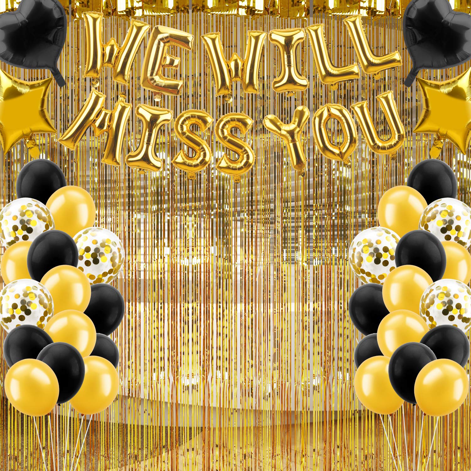 Luxiocio We Will Miss You Balloon Banner Decorations Kit 49Pcs luxiocio-we-will-miss-you-balloon-banner-decorations-kit-49pcs