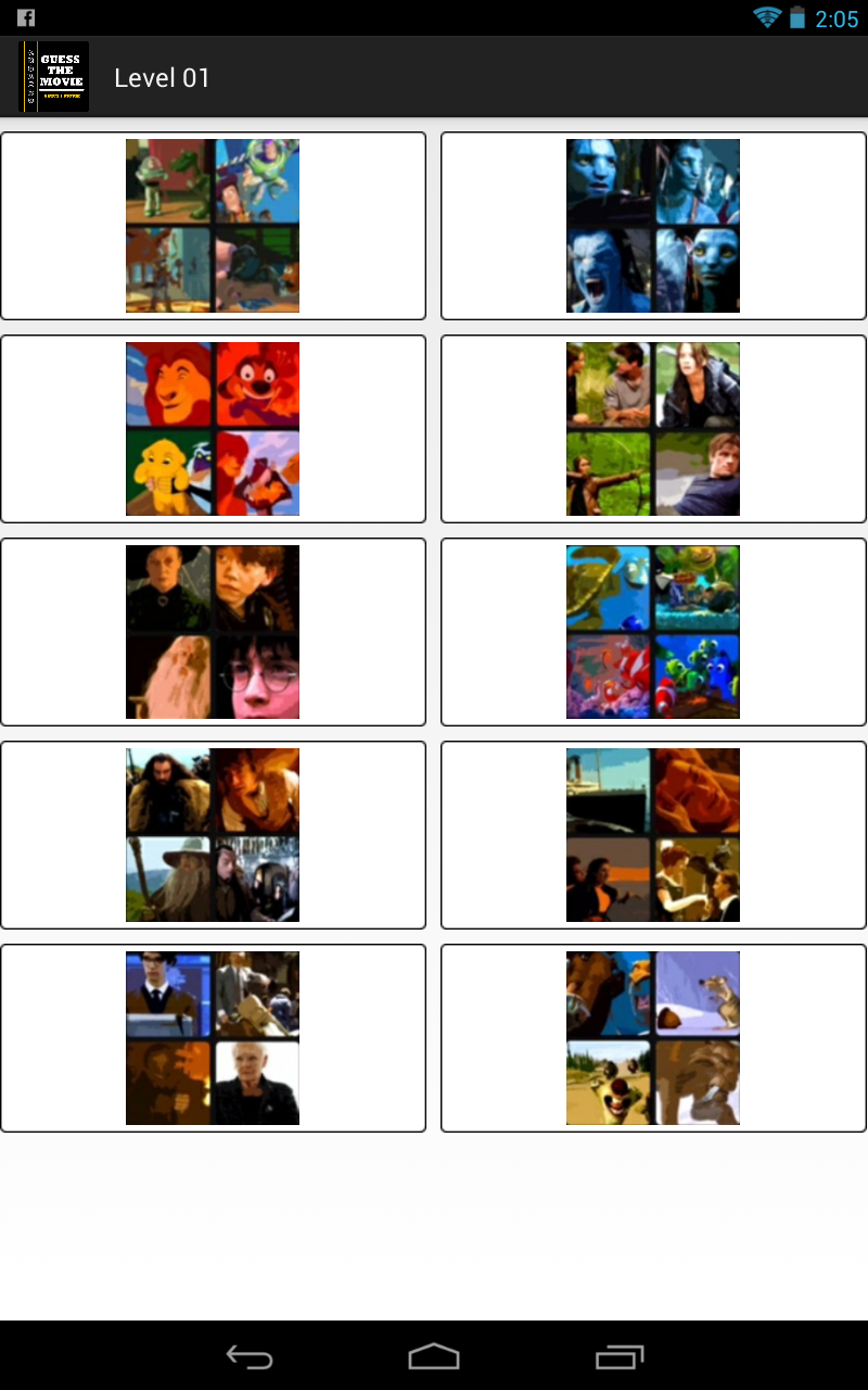 Guess The Movie Answers