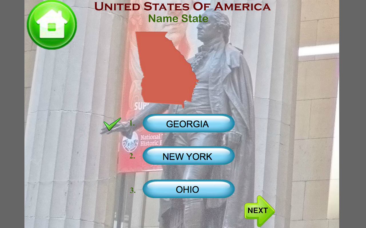 States Capitals Flags Pro - Learn United States of America Map Puzzles ...