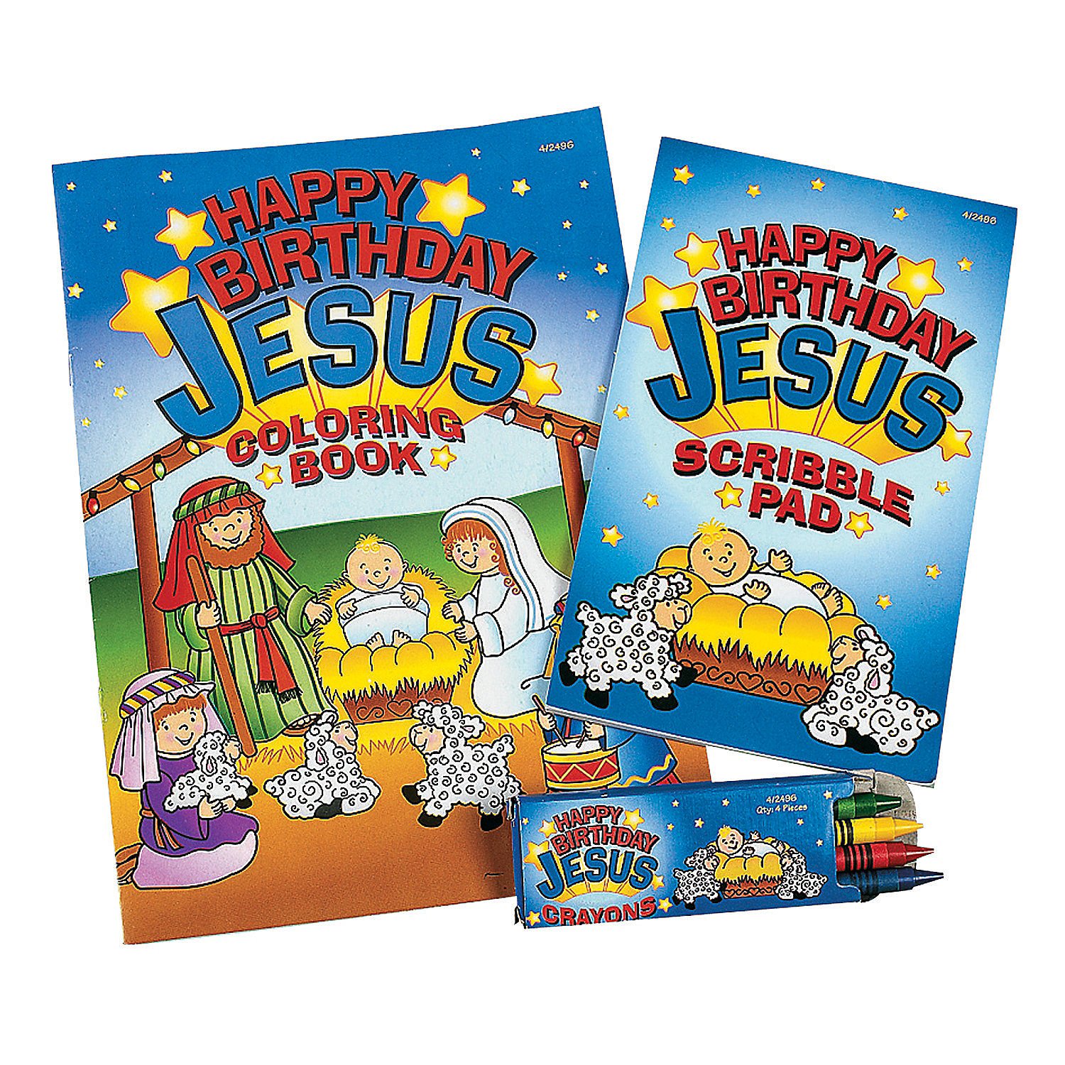 Happy Birthday Jesus Coloring Pages