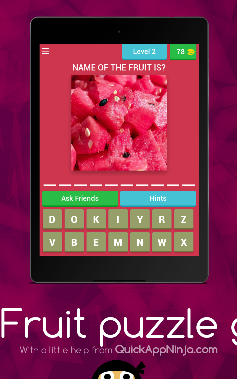 Fruit puzzle game - App on Amazon Appstore