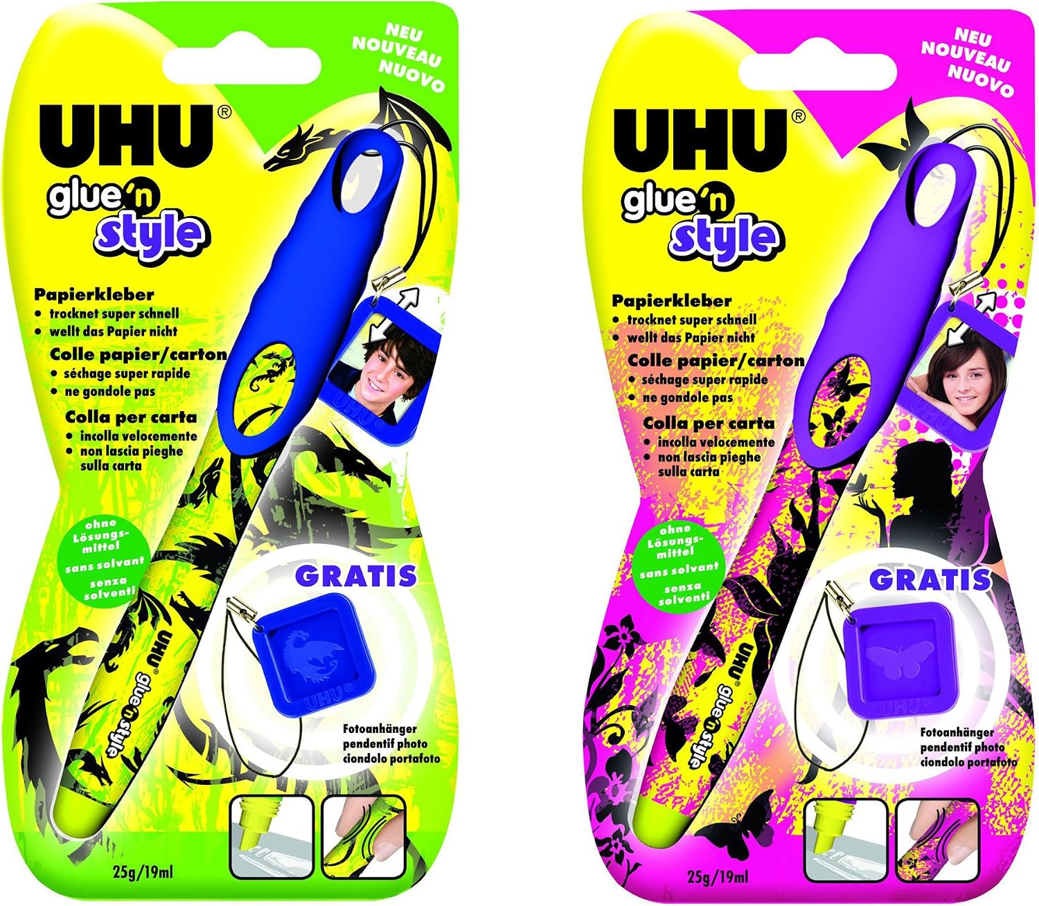 UHU Glue n Style Paper Glue 25g - Pack of 2 : Amazon.co.uk: Home & Kitchen