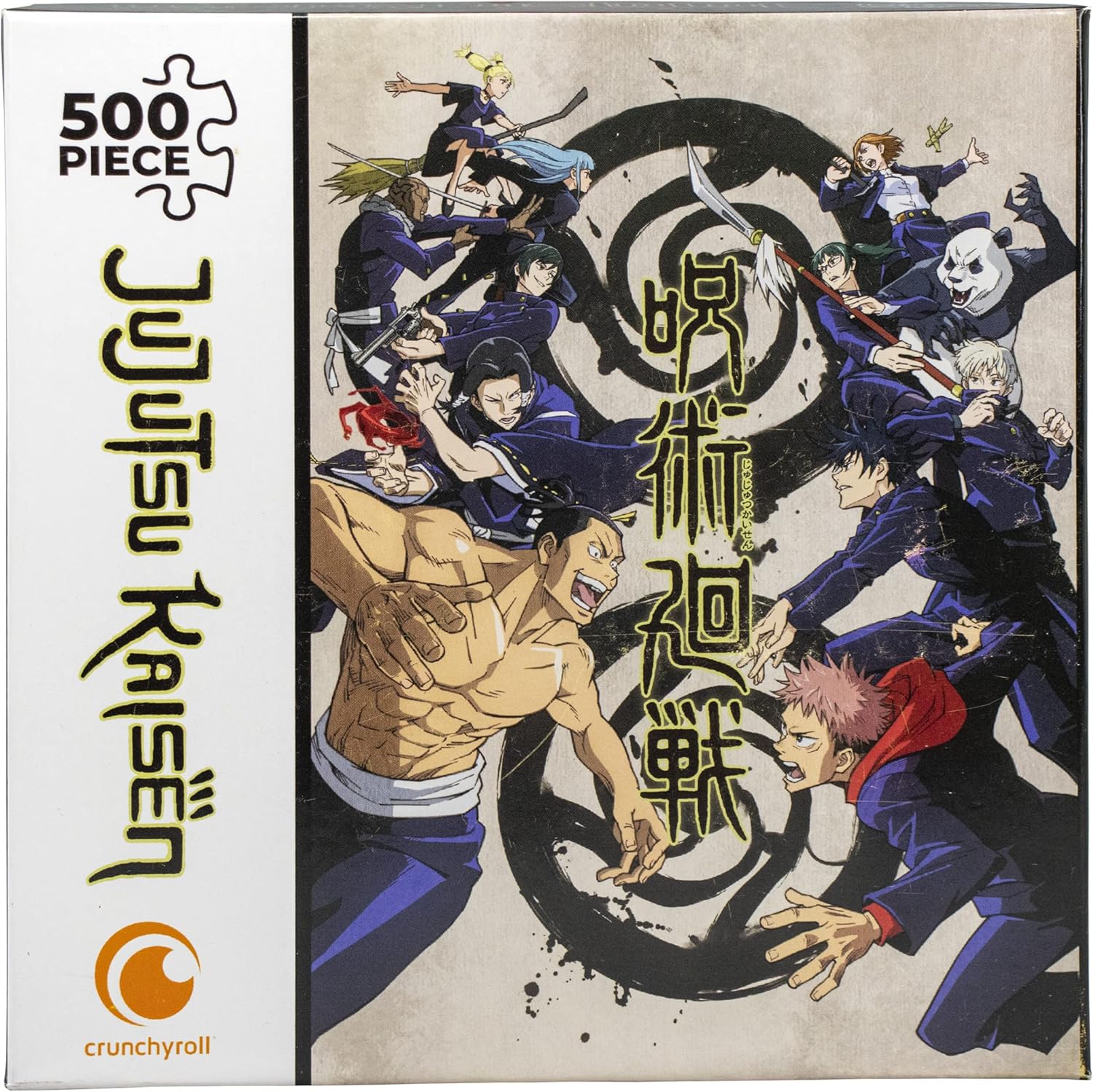 Amazon.com: Jujutsu Kaisen Anime Puzzle, Colorful & Fun 500 Piece ...