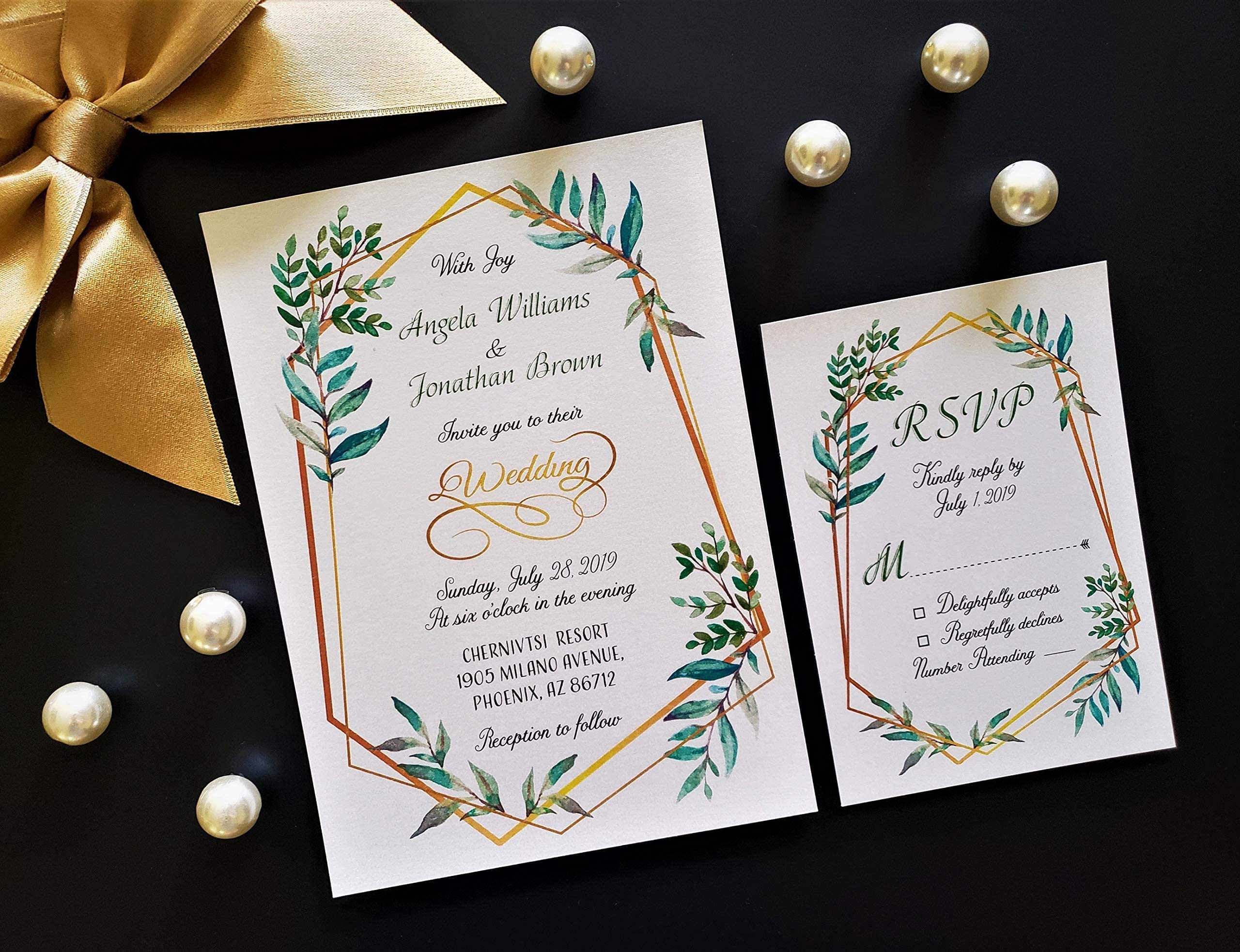 Invitation Inserts For Wedding Receptions Do I Need A Reception Card?