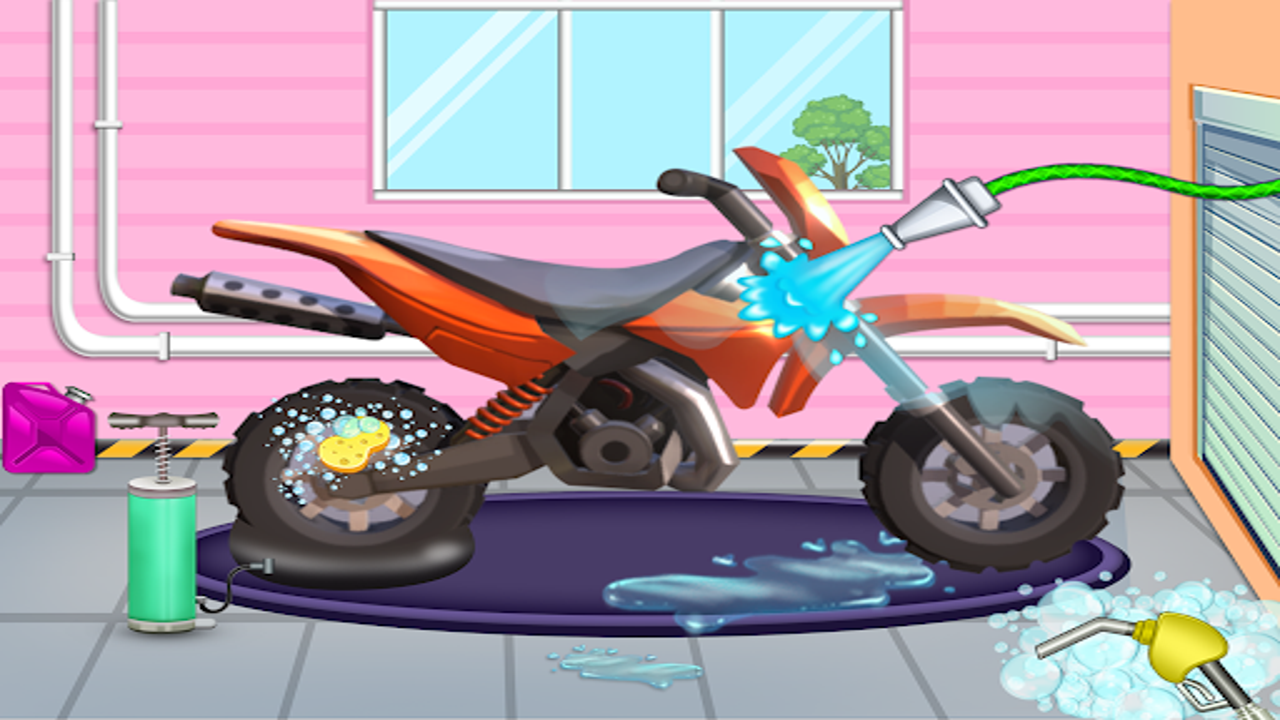 Power Washing Garage Bike Game - App on Amazon Appstore