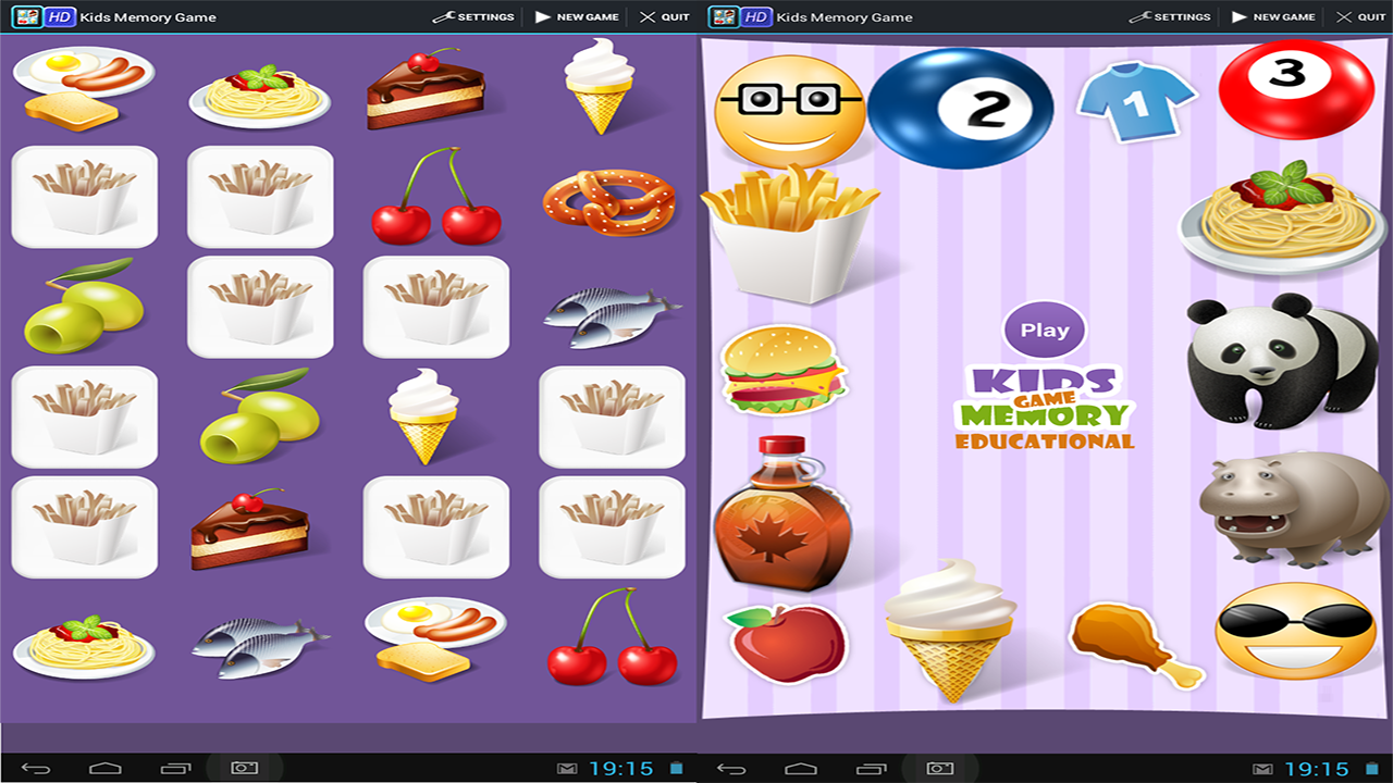 Kids Memory Game - Educational - App on Amazon Appstore