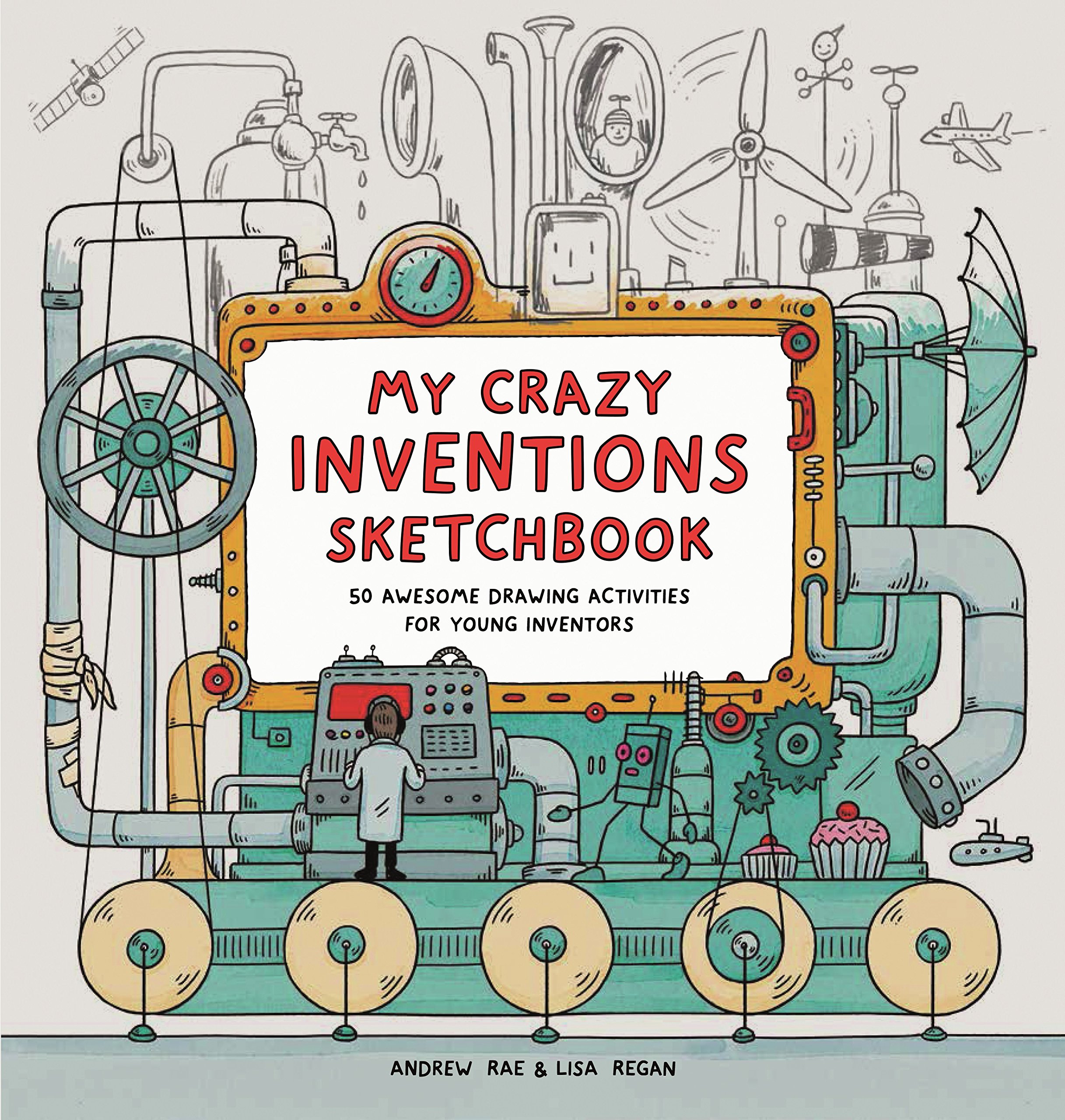 Amazon.com: My Crazy Inventions Sketchbook: 50 Awesome Drawing ...