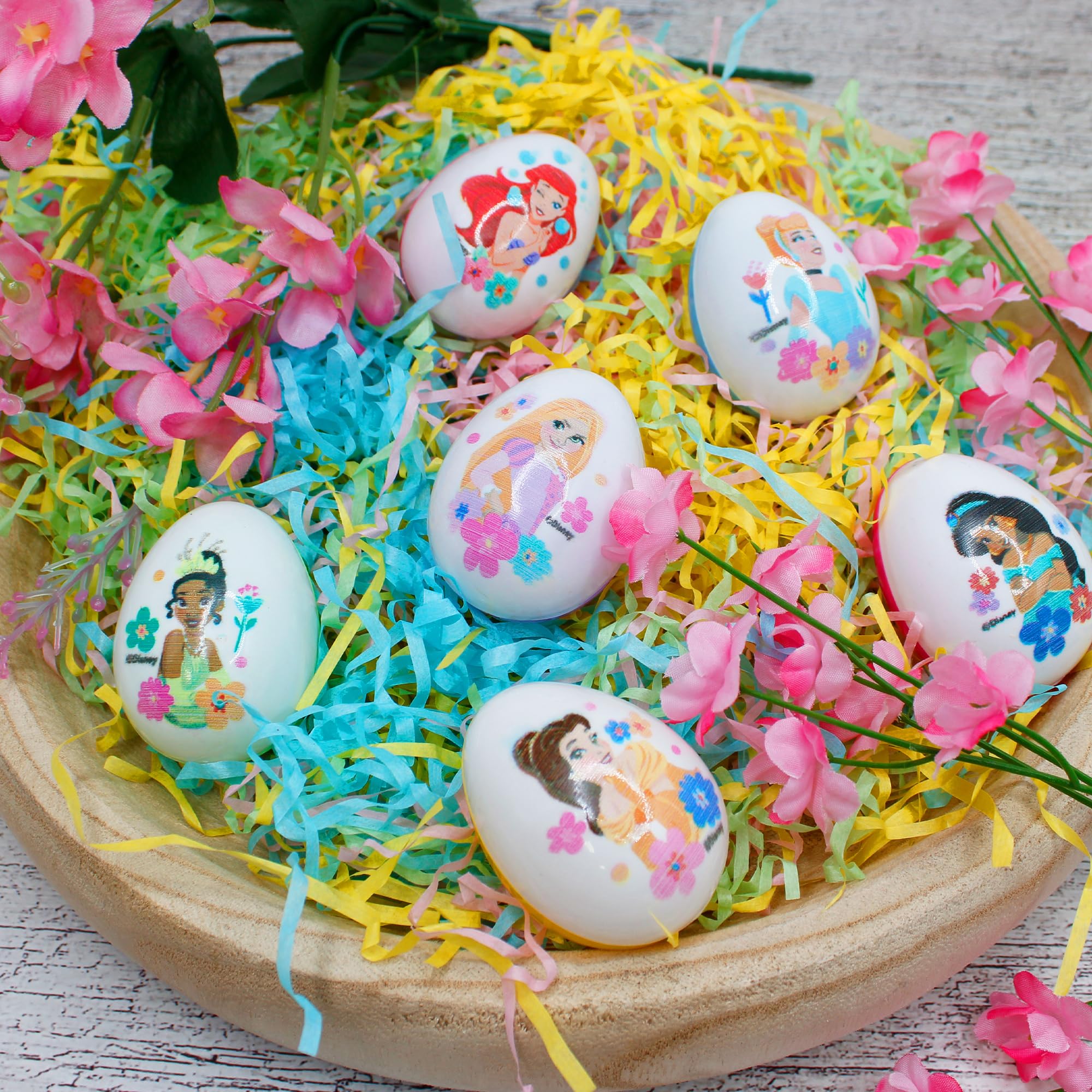 Snapklik.com : Disney Princess Pre-Filled Easter Eggs, Assorted Hard ...