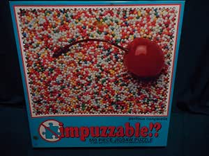 Amazon.com: Impuzzable!? Can You Cut It 550 Piece Jigsaw Puzzle (A Very ...