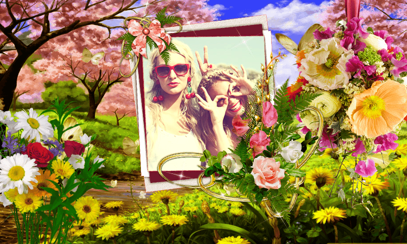 Flower Frames Photo Editor-Amazonアプリストアのアプリ