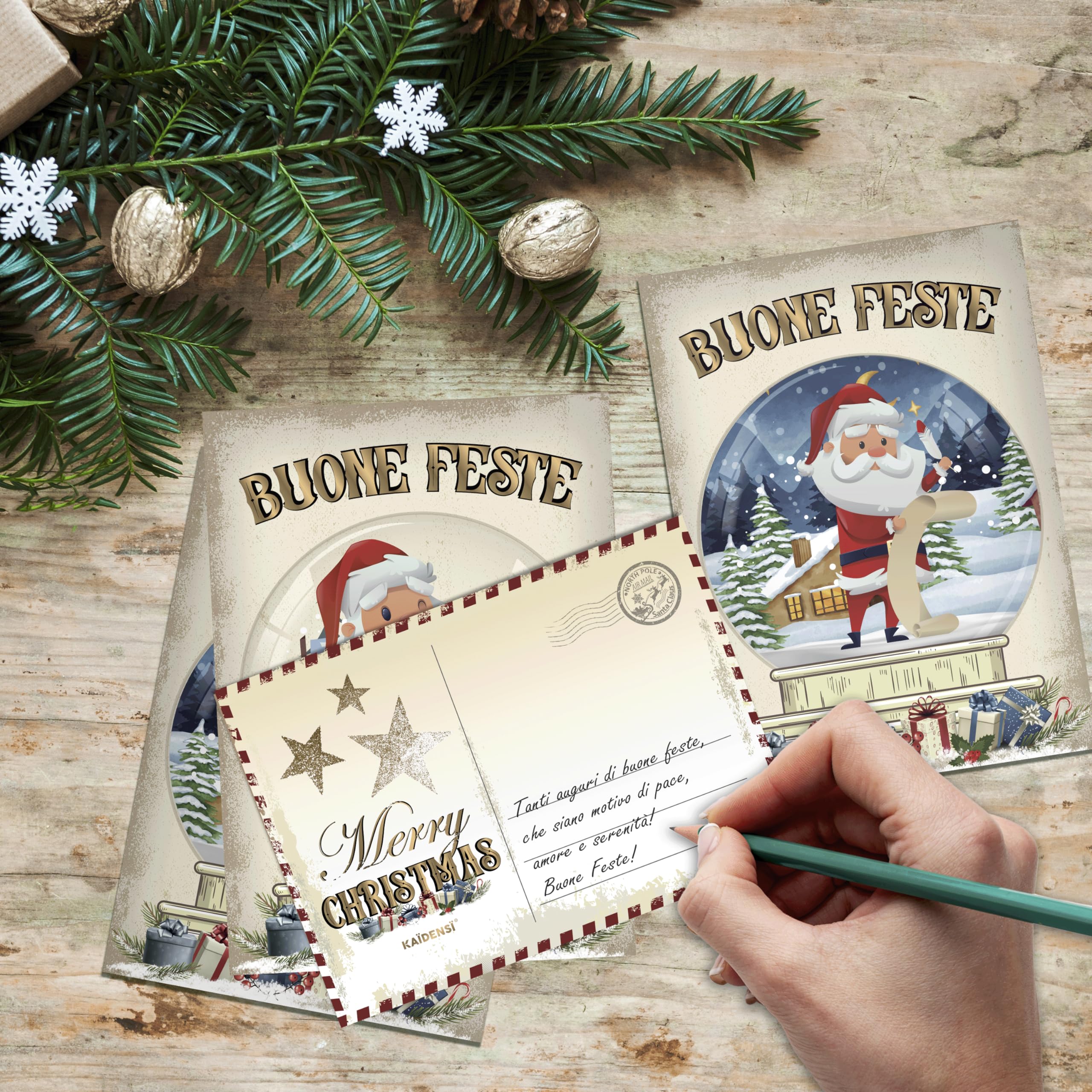 Cartoline Di Buon Natale Vintage 879 Christmas Vintage Postcards Stock