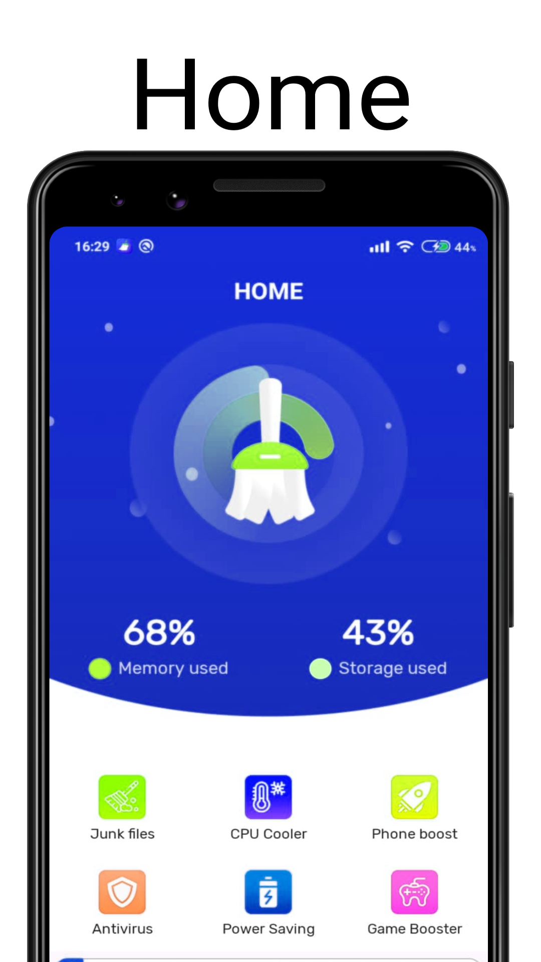 Super Cleaner with Antivirus: Cache Cleaner, Optimizer, Booster , CPU ...