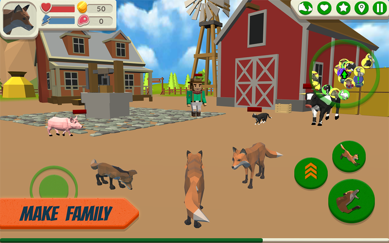Fox Family - Animal Simulator 3d Game - App on Amazon Appstore