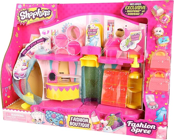 Amazon.com: Shopkins Fashion Boutique Playset : Toys & Games