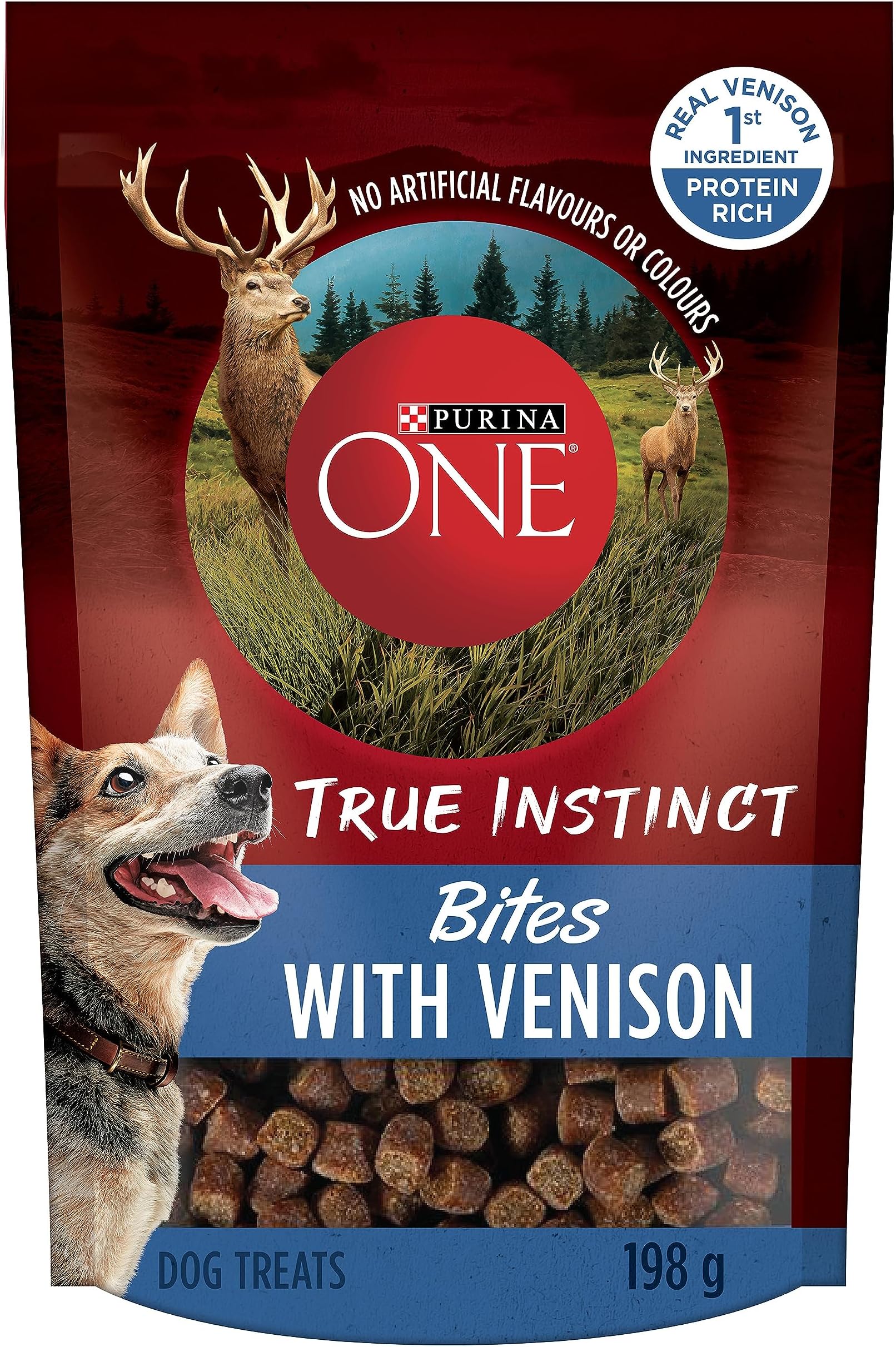Purina ONE Smartblend True Instinct Natural Dry Dog Food, Beef & Salmon ...
