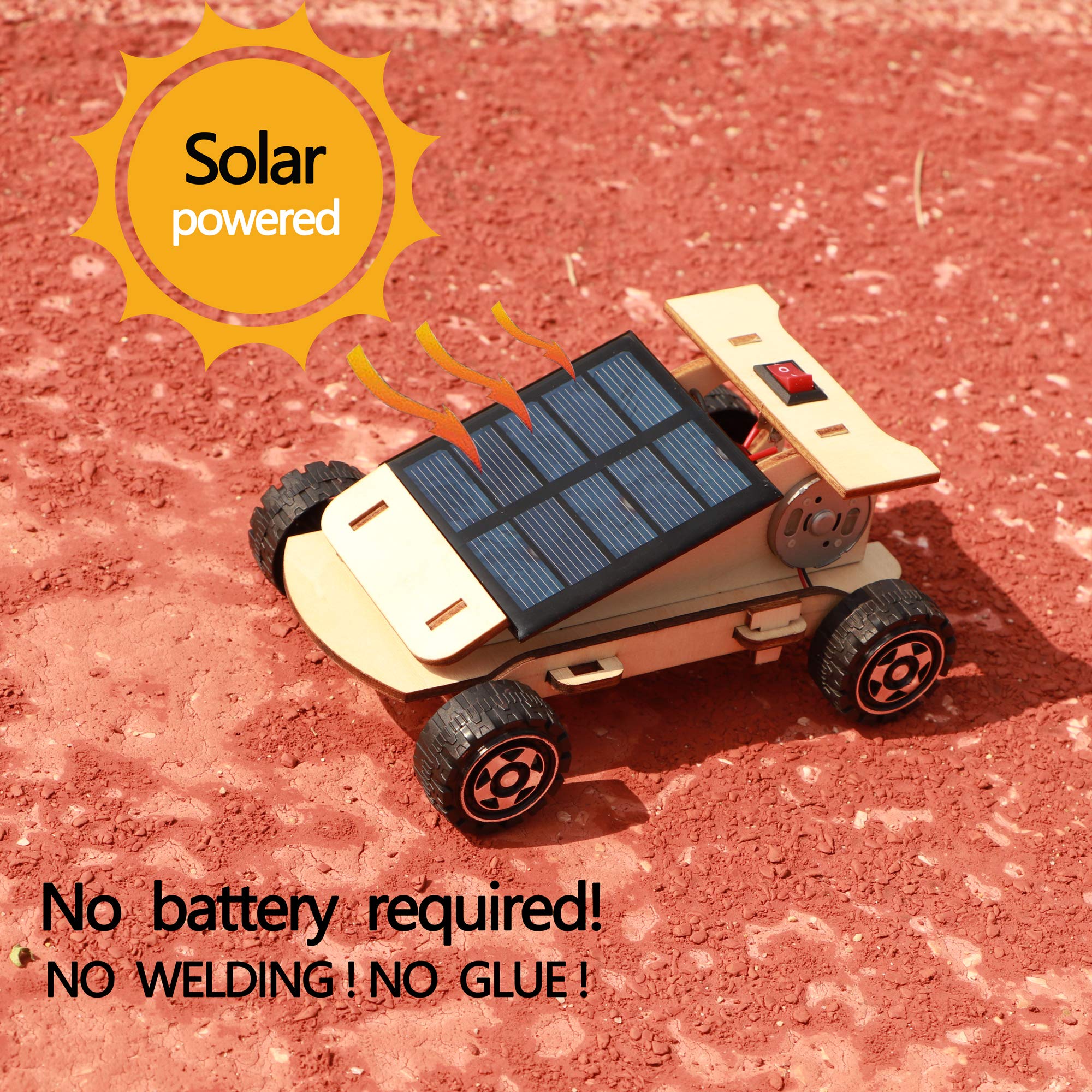 DIY Wooden Kids Science Experiment Kits-Remote Control Off Road Tracked ...