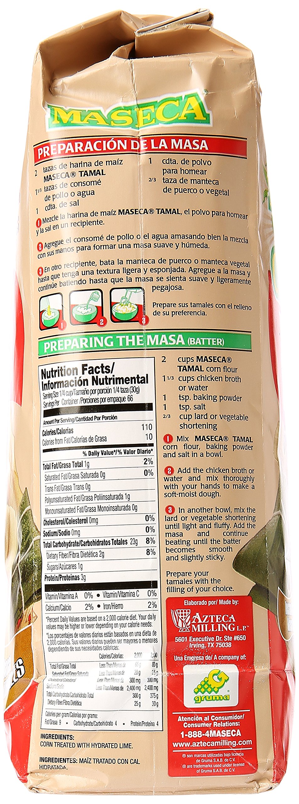 Maseca Instant Corn Masa Flour Recipe For Tamales | Bryont Blog