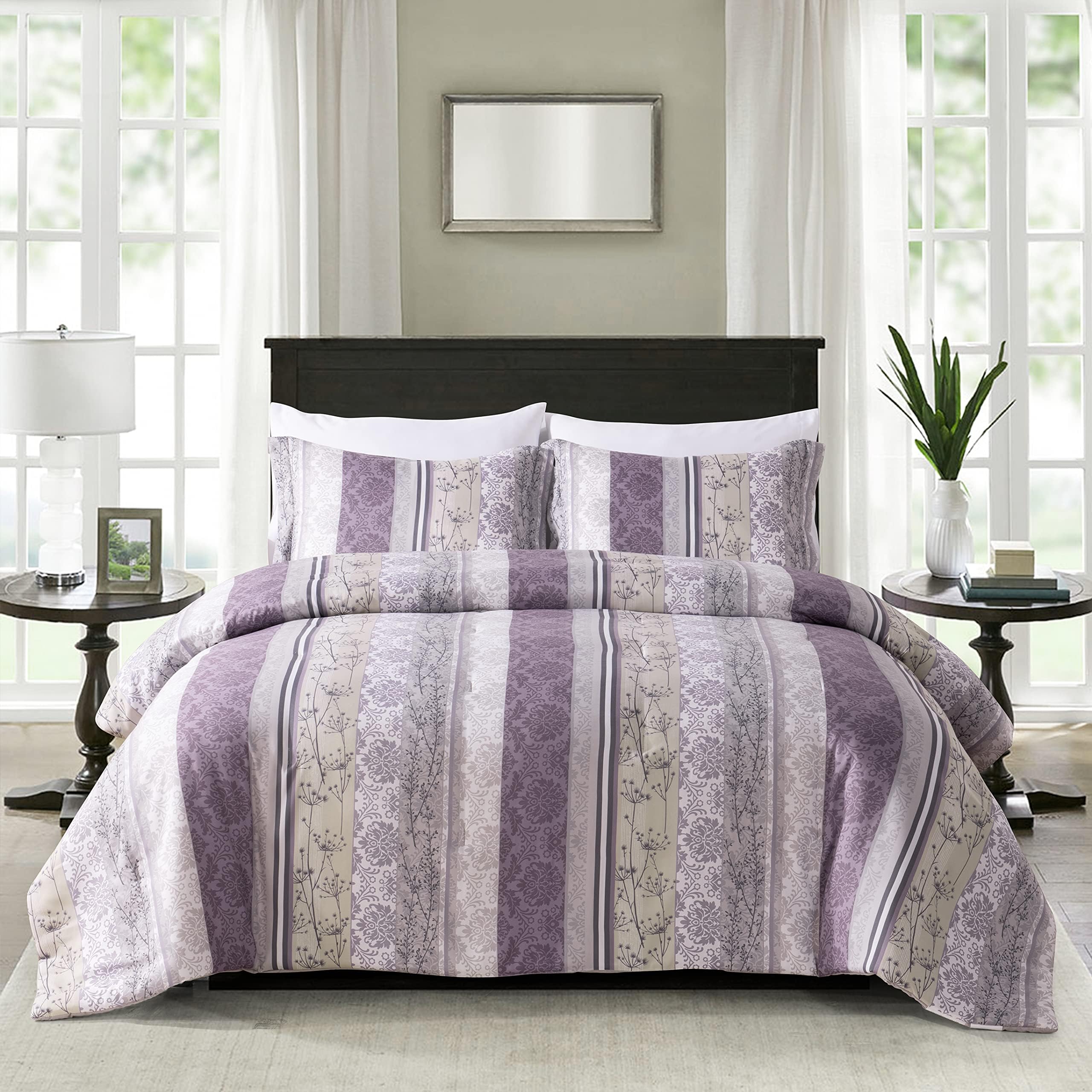 Amazon.com: Chic Home Katrin 20 Piece Comforter Color Block Geometric ...
