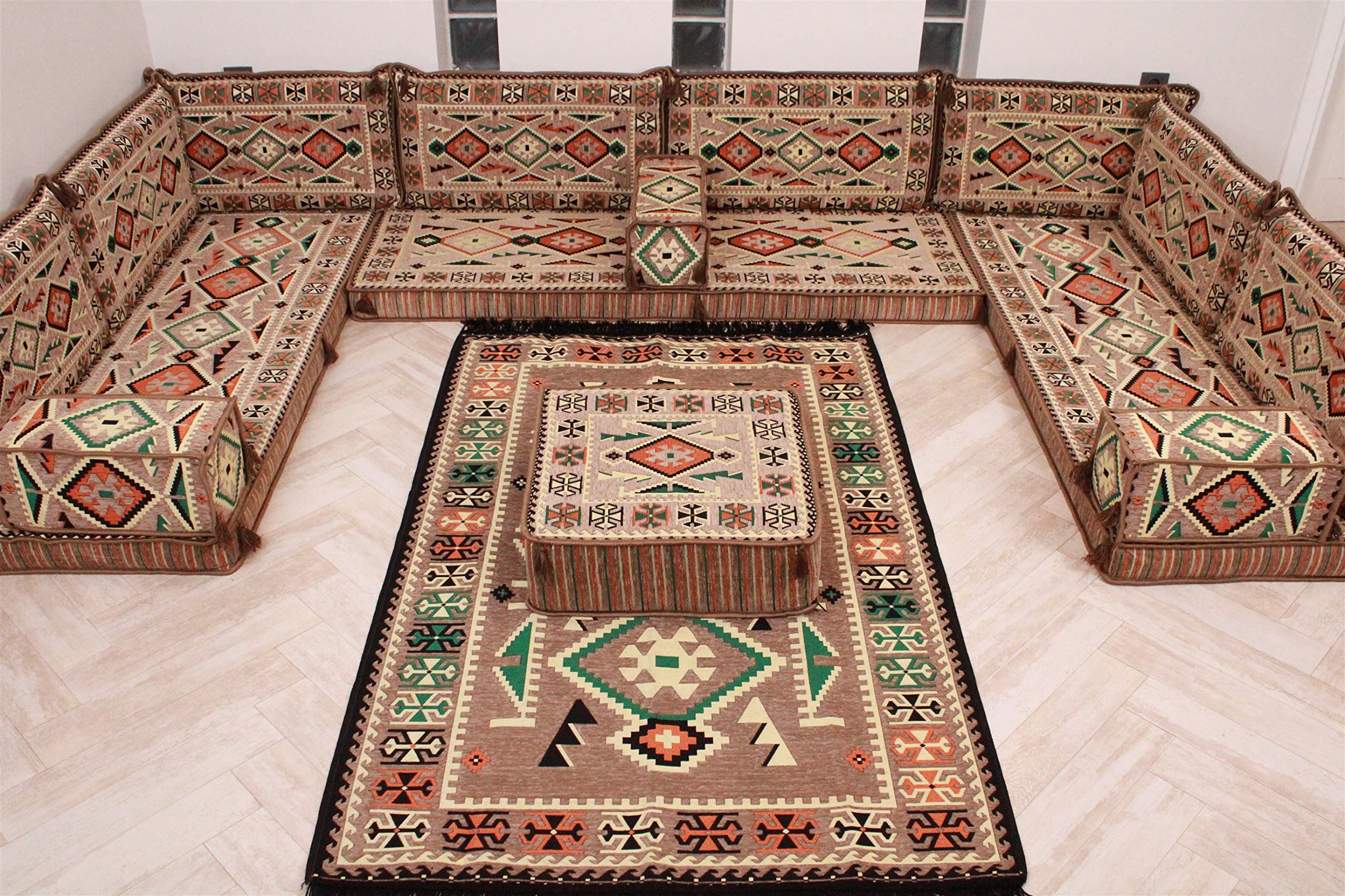 Buy Arabic U Shaped Sofa Set,Arabic Floor Seating,Arabic Floor Sofa ...