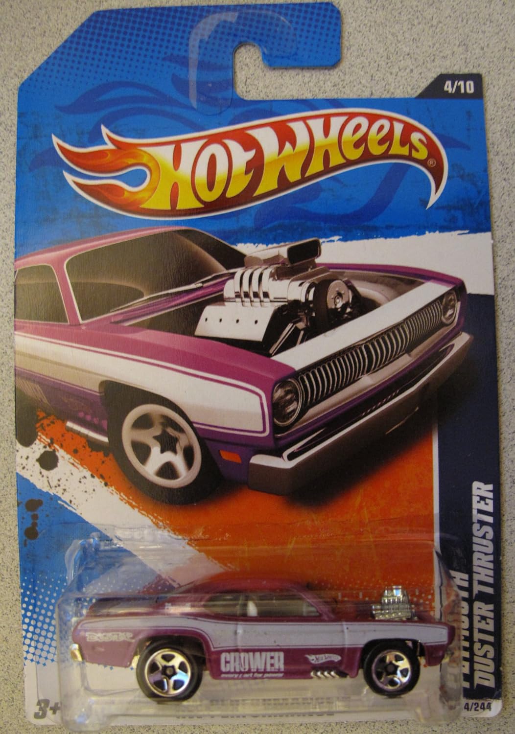 Amazon.com: Hot Wheels 2011-134 Plymouth Duster Thruster 1:64 Scale Car ...