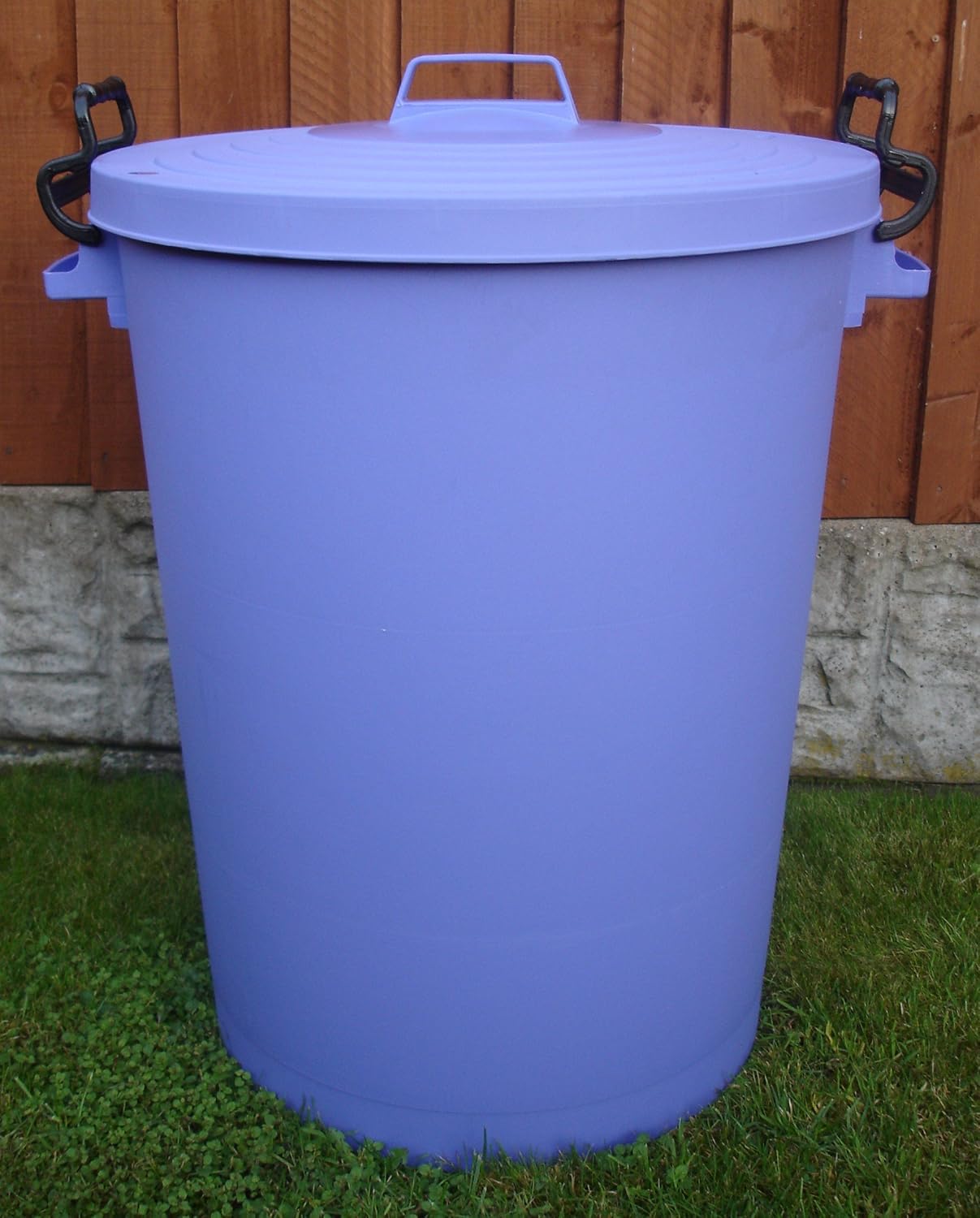 110 Litre Lilac Bin/ Refuse Dustbin With Lockable Lid (made in uk ...