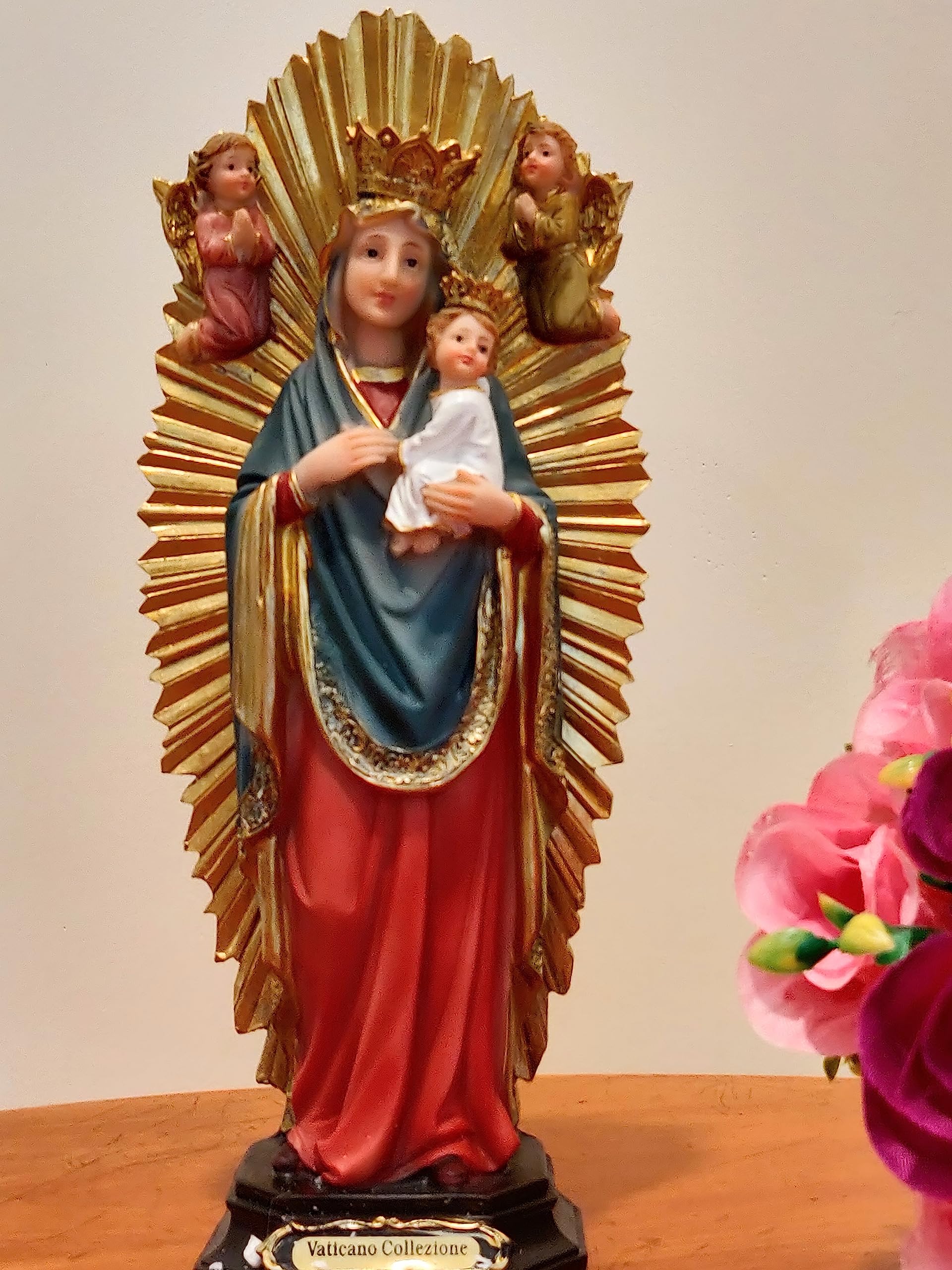 Buy Breeze Handicrafts Resin Statues of Mother Mary Idols Our Lady of ...