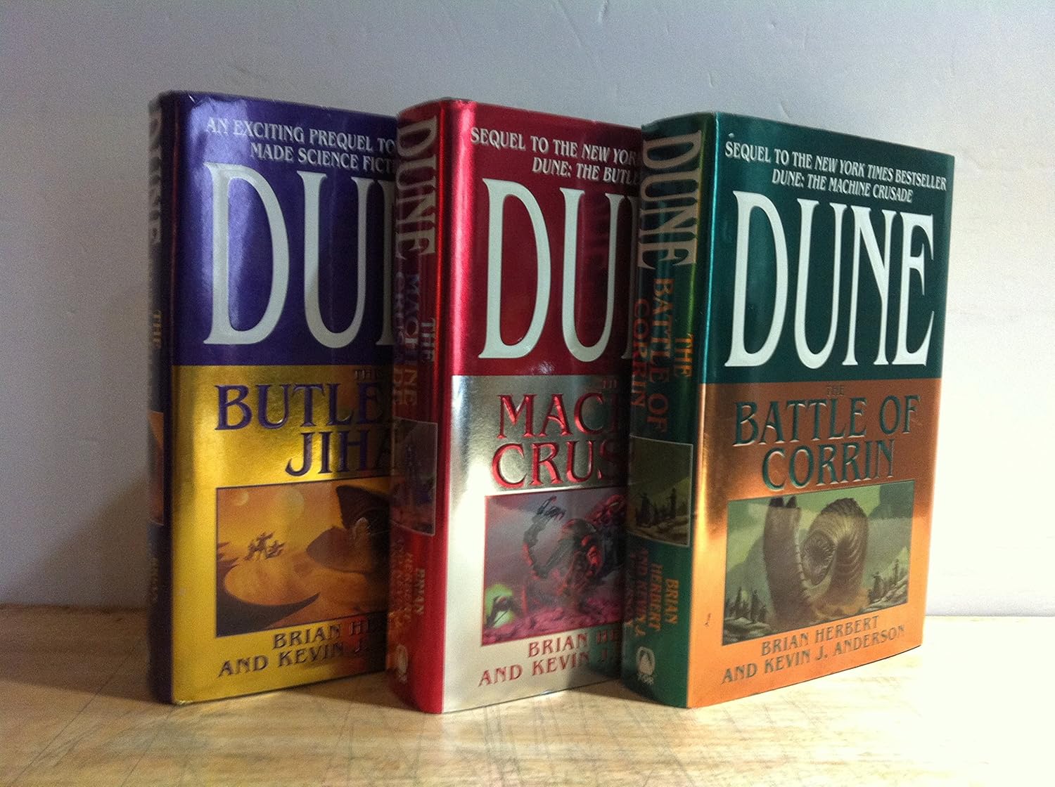 Legends of Dune Trilogy [Box Set] - (The Butlerian Jihad/The Machine ...