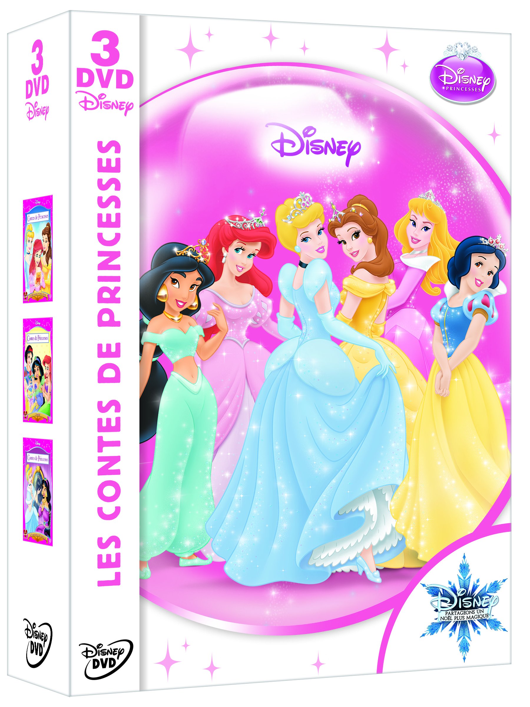 Amazon: Contes de Princesses-Coffret 3 DVD: DVD et Blu-ray: Disney