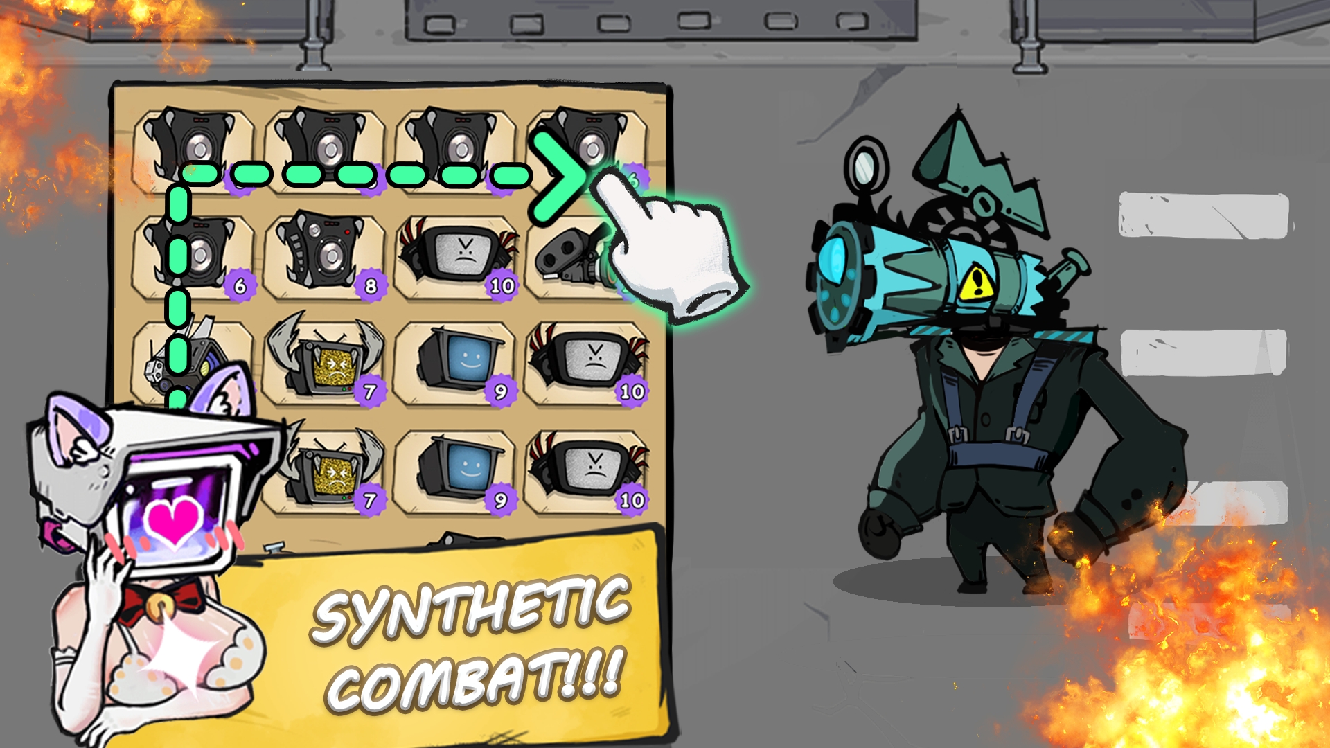 Camera Clash: merge and shoot war idle fight monster battle game - App ...