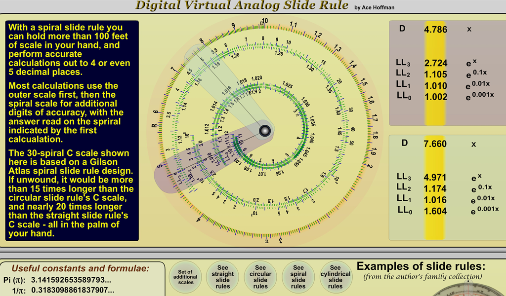 Digital Slide Rule - App on Amazon Appstore