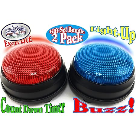 Amazon.com : Right & Wrong Answer Buzzers (2 pcs) New & Improved : Toys ...
