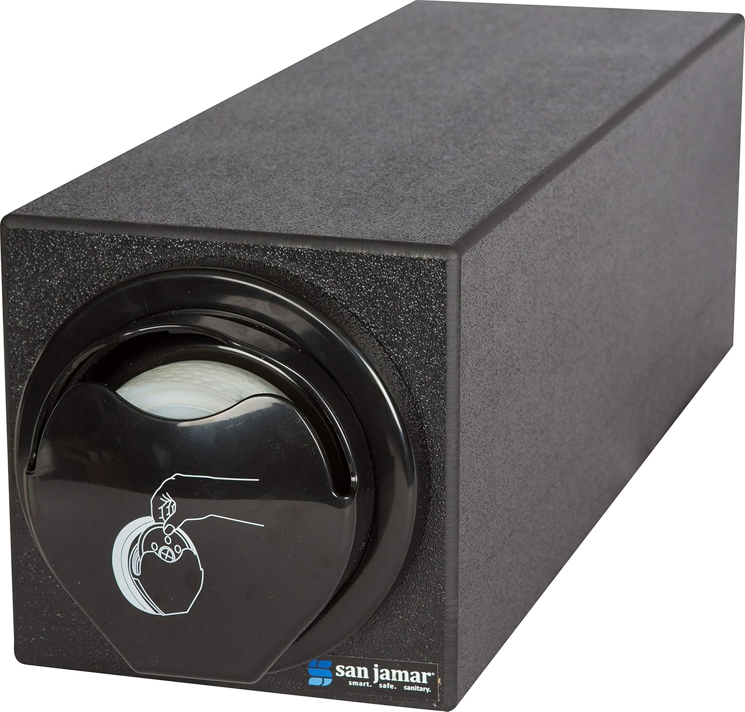 Amazon.com: San Jamar L2920BK Polystyrene EZ-Fit Lid Dispenser Box ...