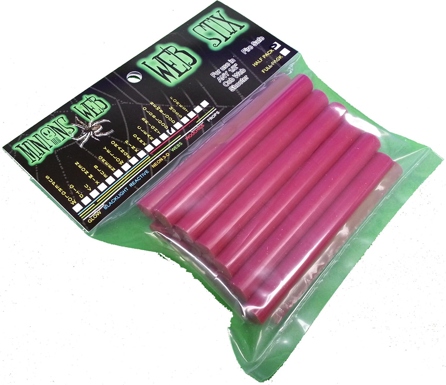 Amazon.com: Minions Web BloodStix Blood Red Pound Pack - Blood Hot Melt ...