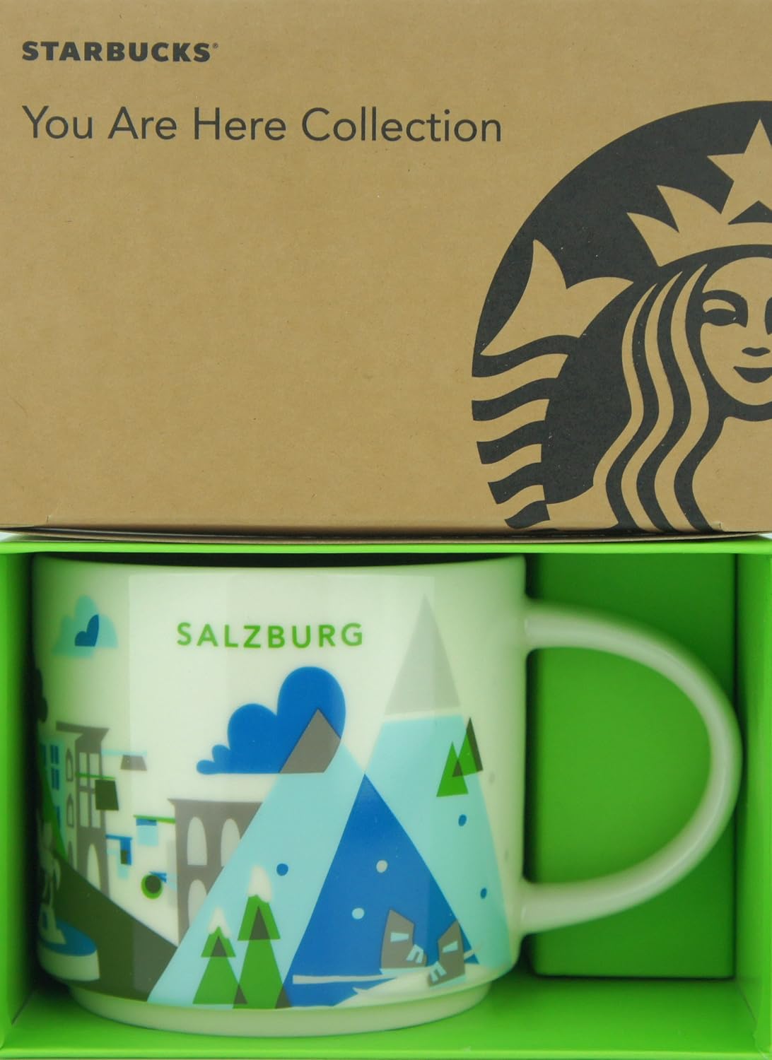 Amazon.com | Starbucks Salzburg / Austria "You Are Here" YAH Collection ...