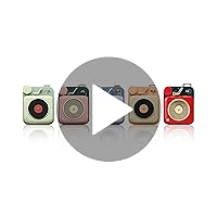 Amazon.com: Mini Bluetooth Speaker, Muzen Button Metal with Lanyard ...