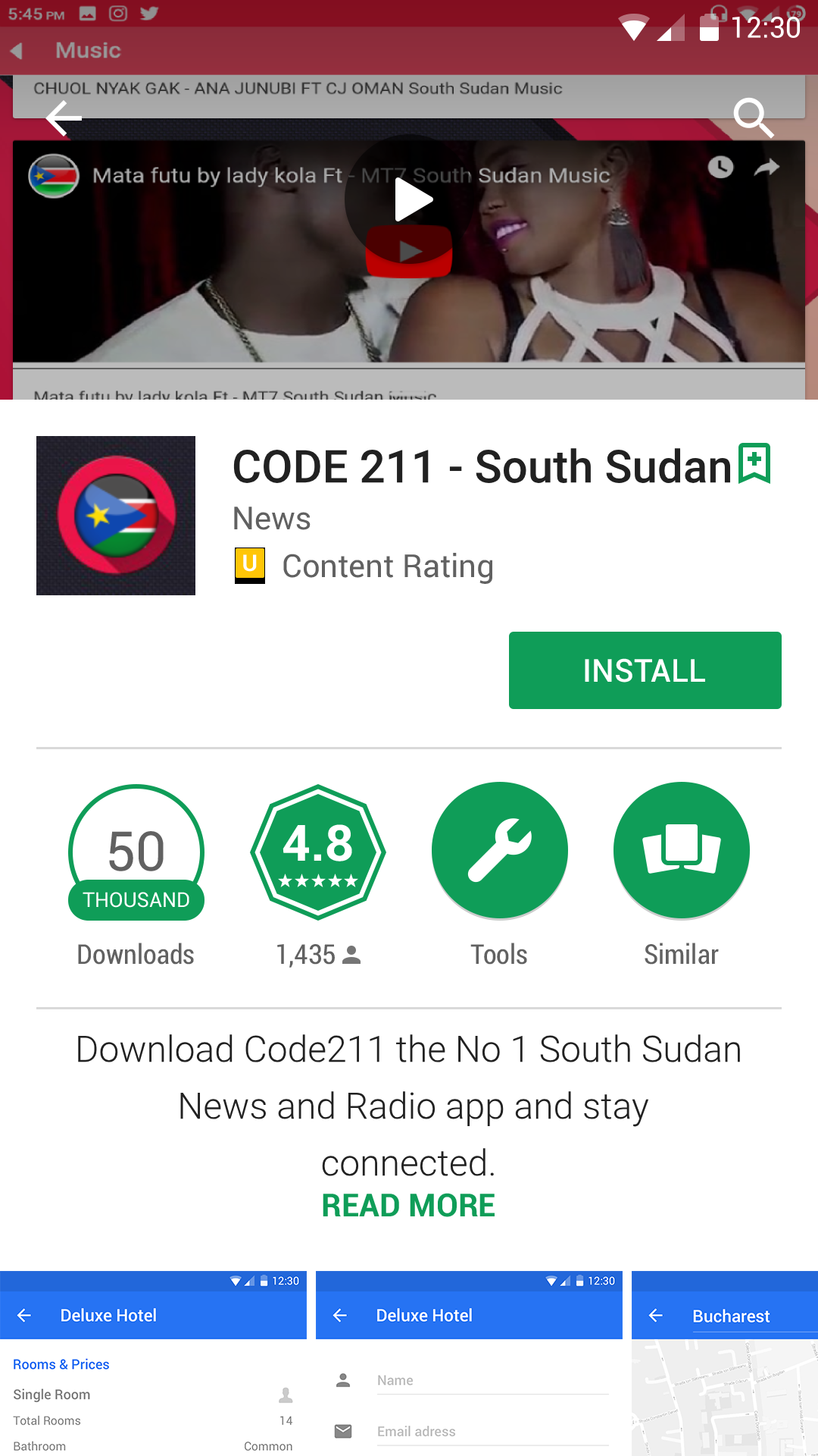 CODE 211 - South Sudan News - App on Amazon Appstore