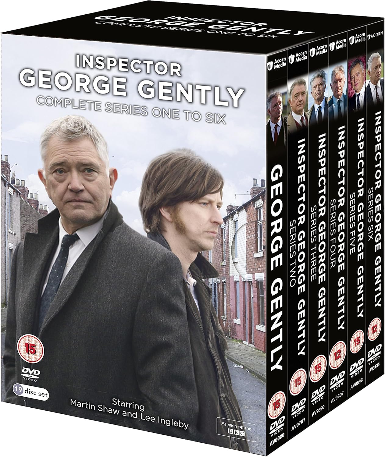Inspector George Gently: Series 1-6 [DVD]: Amazon.co.uk: Martin Shaw, Lee Ingleby, Philip Davis ...