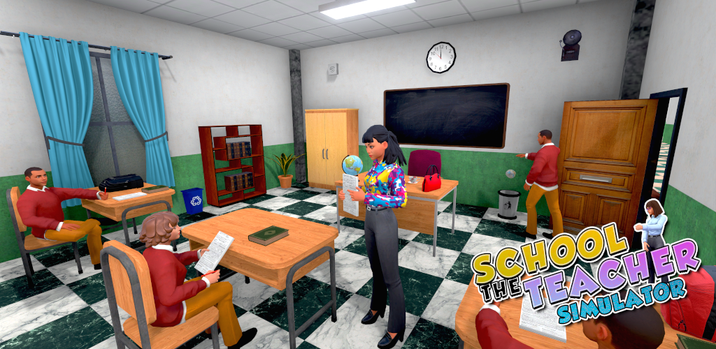 High School Teacher Simulator 3d Game for Kids: School Teacher Life ...