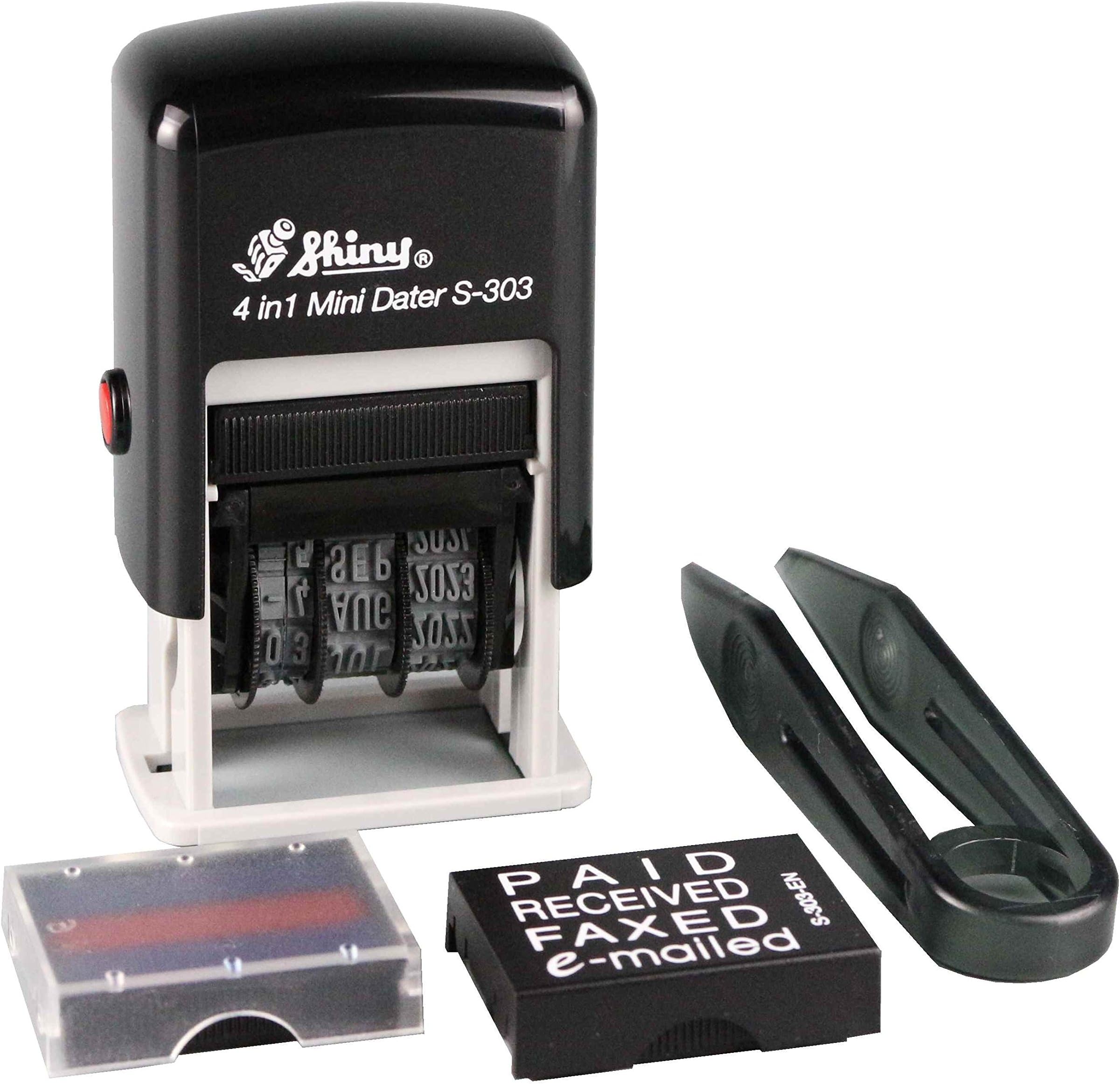 Printer 35 Dater SELF Ink Stamp with Your Customized Matter ...
