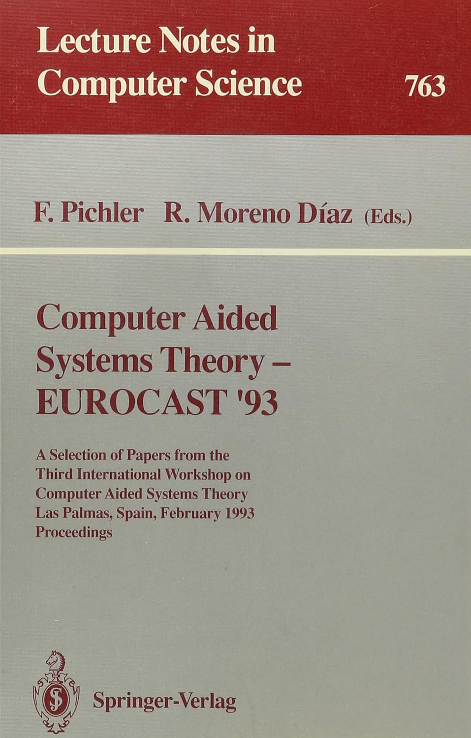 Amazon.com: Computer Aided Systems Theory-Eurocast '93: A Selection of ...