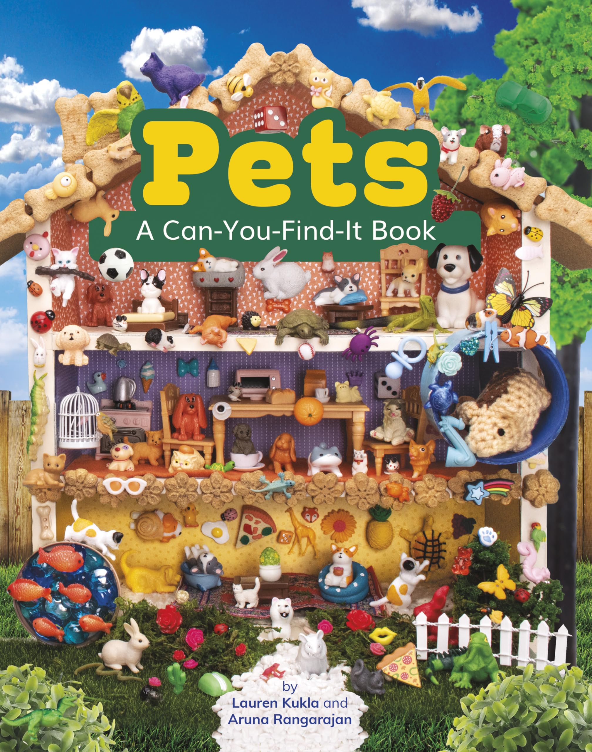 Pets: A Can-You-Find-It Book: Kukla, Lauren, Rangarajan, Aruna ...