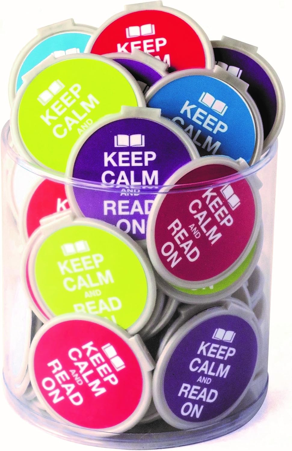Amazon.com: Keep Calm & Read ON Bulk Bookmarks for Teens - 75 Bookmarks ...