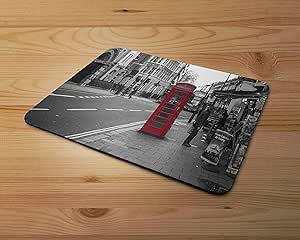 London United Kingdom UK Icons Rubber Mouse Mat PC Mouse Pad: Amazon.co ...