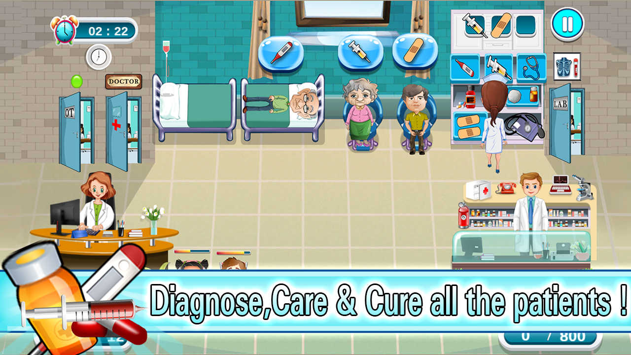 Hospital Sim Game - App on the Amazon Appstore