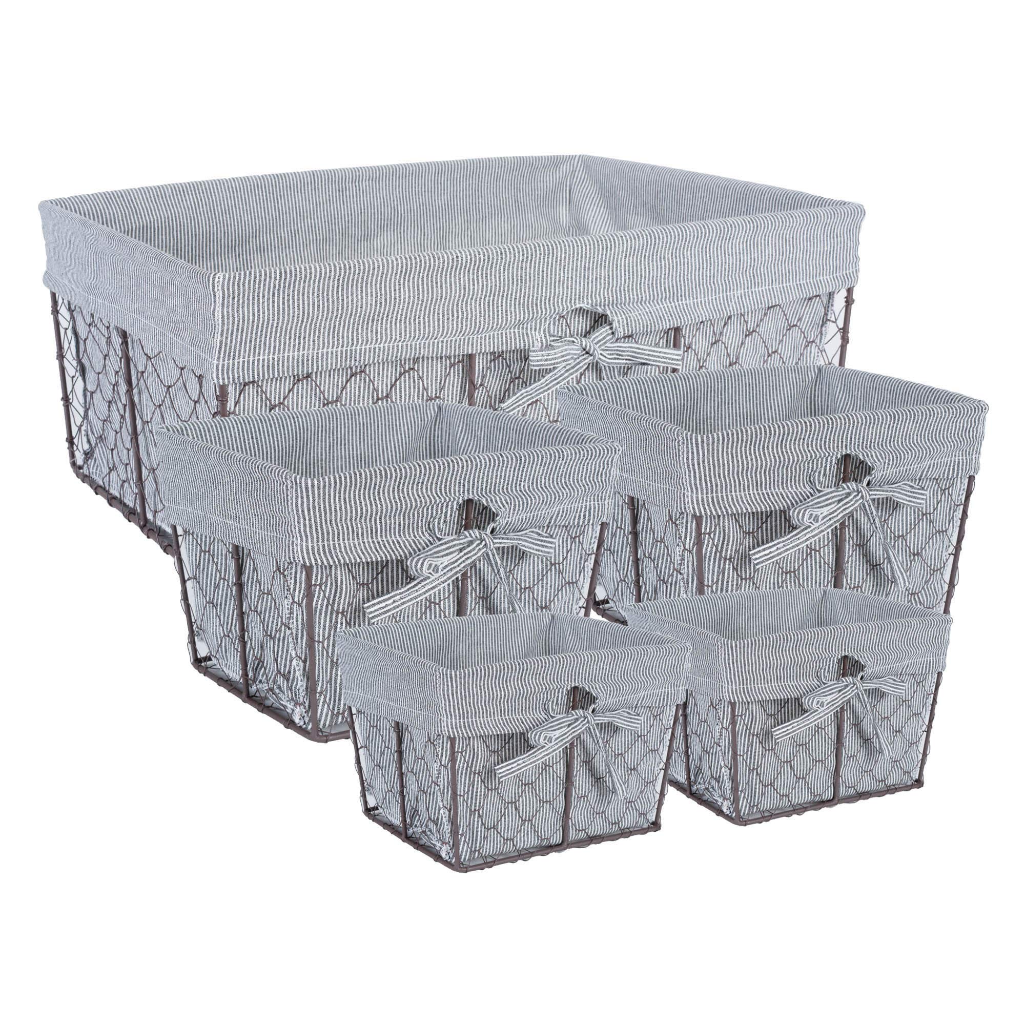 5 Best Lined Wire Storage Baskets | Stop Overstuffing Shelves