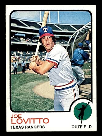 Amazon.com: 1973 Topps # 276 Joe Lovitto Texas Rangers (Baseball Card ...
