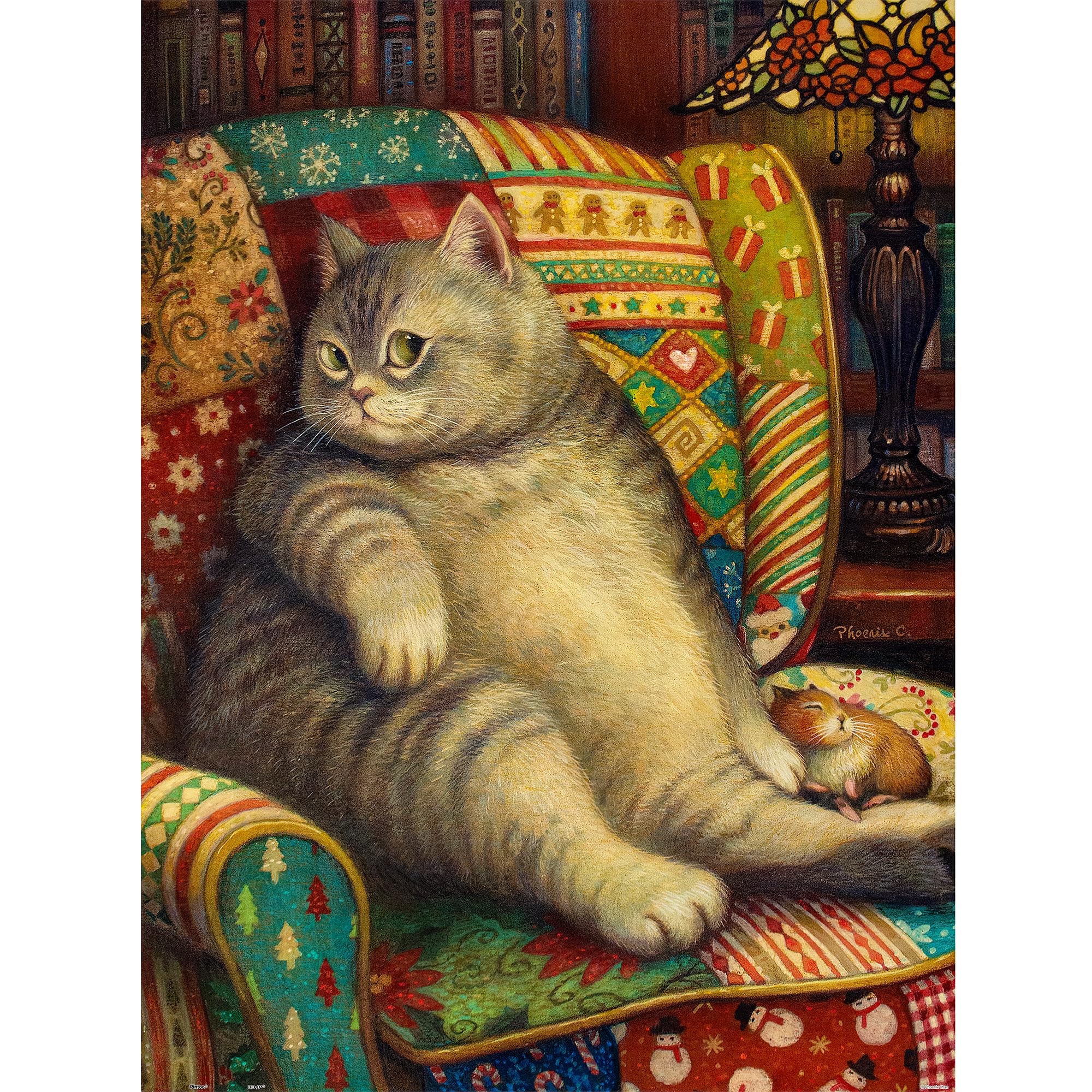 Amazon.com: Pintoo Jigsaw Puzzles 1200 Piece for Adults - Phoenix Chan ...