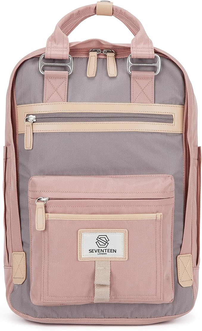 SEVENTEEN LONDON – Moderner, einfacher und Unisex ‘Wimbledon’ Rucksack ...