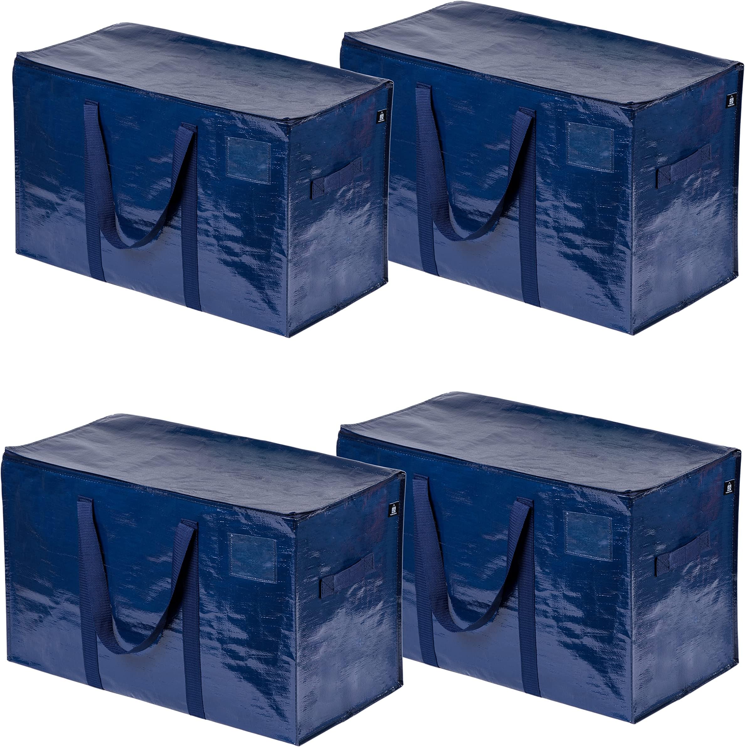 YZK 4 Pack Extra Large Moving Bags, Moving Boxes With Handles, Strong ...